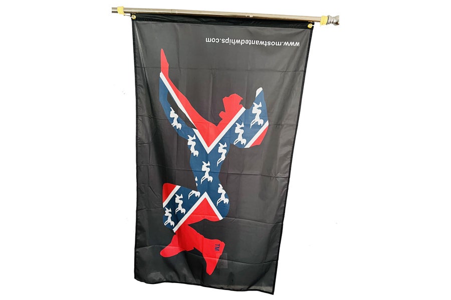 DSS Most Wanted- Rebel Logo Flag | DSS Most Wanted