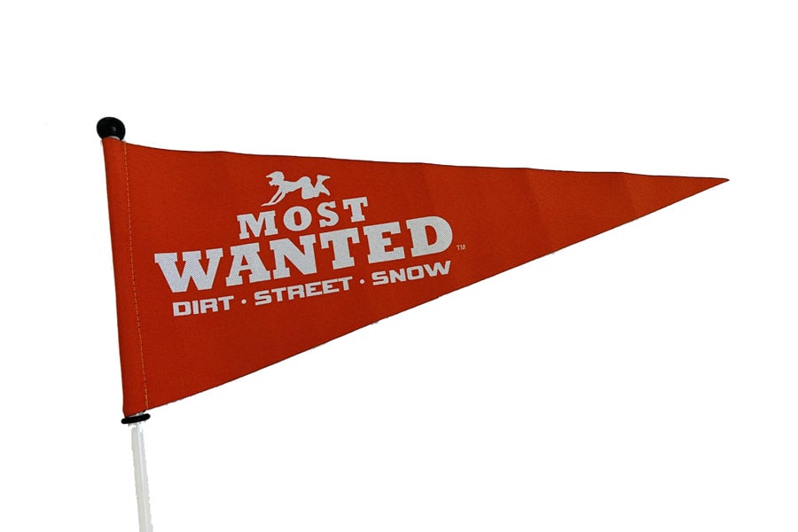 Most Wanted- Safety Whip Flag- 6ft | DSS Most Wanted